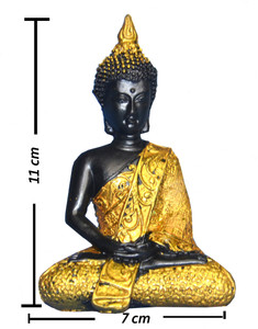 RASHMI CREATION Meditating Buddha Statue with Samadhi Mudra Decorative ...