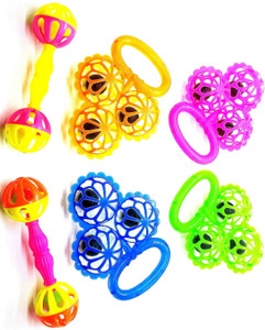 Dynamic Retail Global Rattle toys set for infants baby, newborns kids ...