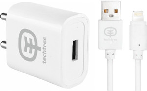 techtree 10.5 W 2.1 A Wall Charger for Mobile with Detachable Cable ...
