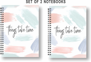 radhika world Note book A4 Diary Single ruled 400 Pages Price in India ...