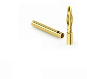Prime Intact 2mm Gold Plated Bullet Connector Electronic Components ...