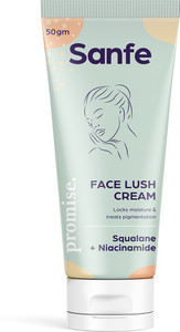 Sanfe Promise Niacinamide Face Lush Cream | All Skin Types, 50gm |For ...