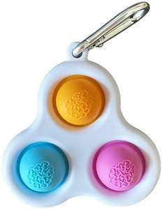 prisma collection Simple Dimple Fidget Popper Toy Mini with Keychain ...