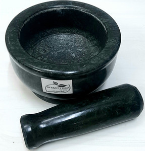 RS CRAFTS INDIA Handcarfted Green MARBLE masher BIG SIZE 5 INCHES ...