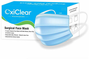 OxiClear Comfort Loops Surgical Mask Price in India - Buy OxiClear ...