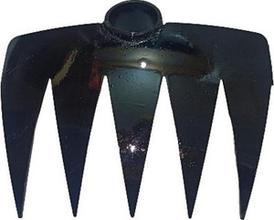 GREEN TOUCH Teeth Hand Cultivator Rake Without Handle Garden Teeth Rake ...