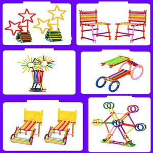 Toyvala Magnificent Building Blocks Smart Stick Toys Assembly Colourful ...