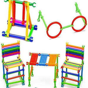 Toyvala Enticing Building Blocks Smart Stick Toys Assembly Colourful 3D ...