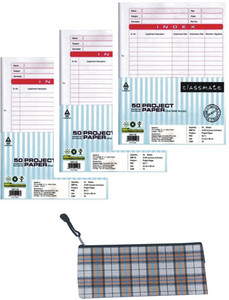 Flipkart.com | NOZOMI x series ONE SIDE RULED A4 Size 120 gsm Project ...