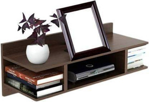 Antique Shoppee MDF Wall Shelf (Shelves - 4, Brown) MDF (Medium Density ...