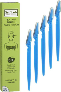 Self Lub Feather Touch Face Razor for Pain Free Hair Removal | Face ...