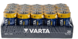 Varta Primary Alkaline Industrial Pro LR14 C Type Battery - Varta ...