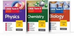 Arihant CBSE Physics ,Chemistry & Biology Term 2 Class 12 for 2022 Exam ...