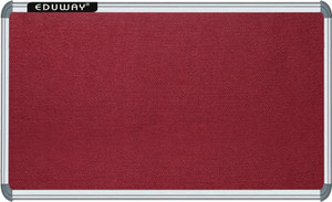 Eduway 2x4 Feet (Maroon) Pin-Up Notice Board/Bulletin Board/Pin-Up ...