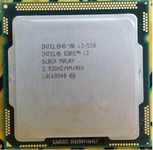 Intel CORE I3 1st 2.9 GHz LGA 1156 Socket 4 Cores Desktop Processor ...