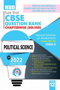 Mbd Sure Shot Question Bank Political Science Class 12 (E) Term-2 (Mar ...