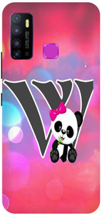 PICHKU Back Cover for INFINIX HOT 9 PRO-X655F-W,LATTER,ALPHABET,PANDA ...