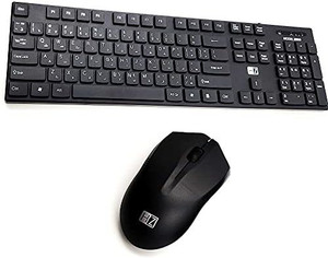 Heatz ZK09 KEYBOARD AND MOUSE COMBO Wired USB Standard Multi-device ...