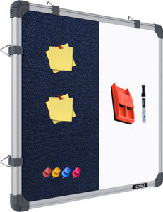 GOSHU Combination 2 feet x2 feet Board (Non Magnetic White Board with ...