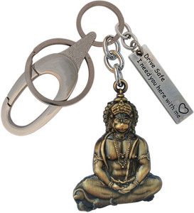 cabo dream Both Side Lord Hanuman ji With Drive Safe Locking Lock Key ...