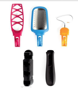 TUPPERWARE Click Series Set 1N (HLDER+HNDLE+CORER+GRTR+WHISK) Kitchen ...