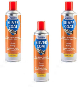 WONDER-X SILVER COAT 450ML-pack 3 Rust Conversion Aerosol Spray Price ...