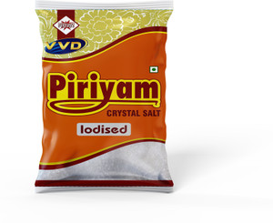 VVD New Piriyam Crystal Salt - 1 KG Pouch - Iodised salt | Samudri ...