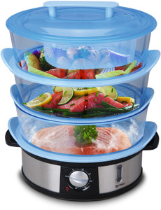 PRINGLE 3 Layer Electric Multi Food Steamer Cooker | Momo steamer ...