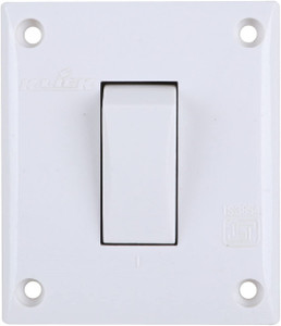 KLICK One Way Switch, Single Pole Light Switch, Fire Retardant, Heavy ...
