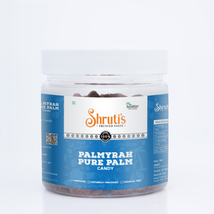 SHRUTIS Palmyra Pure Palm Candy/ Palm Sugar Crystals 250 Grams Jar Pack ...