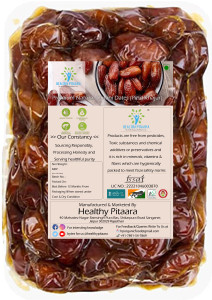 Healthy Pitaara Organic Premium Omani Dates (Pind Khajoor) Pind Khajur ...