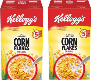 Kellogg's Corn Flakes Original 500 GRAMS (25G*2) Box Price in India ...