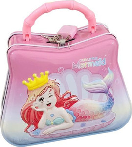 Galactic New mermaid Fish money box Printed Metal Coin Bank for Kids ...