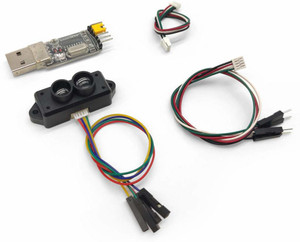 TRUSTECH Lidar Sensor 0.1-12m Measurement Range Distance Single-Point ...