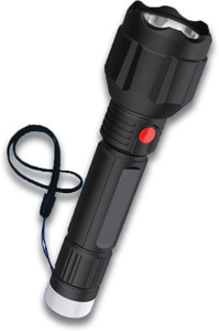 iDOLESHOP Lithium Battery Long Range Led torch Light Rechargeable with ...