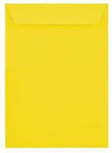 RetailPick 12” x 10” Yellow A4 Size Business Envelopes 50 Envelopes ...
