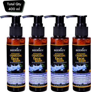 BEEREGY Activated Charcoal Deep Cleansing Removes Dirt & Impurities All ...