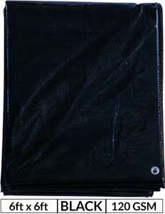 AgriRich 6ft x 6ft Tarpaulin Sheet Waterproof Tirpal Tadpatri Heavy ...