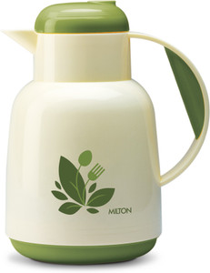 MILTON Nancy 500 Vacuum Insulated Inner Glass Hot or Cold Flask, Green ...