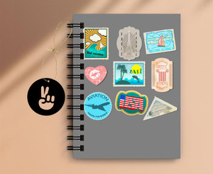 DI-KRAFT Doodling Art Notebook for Gift , home & office use spiral ...