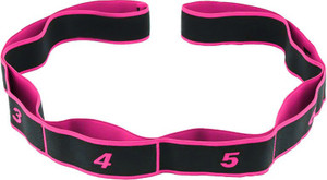 Manogyam YogaBands,8Loop Adjustable Band for Stretching,Physical ...