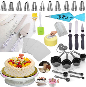 Unique Impex - cake baking set combo (All Product Reusable & Washable ...