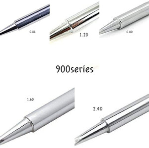 Global Sphere Soldering Iron Bits 900 Series of 5 Different Types in a ...