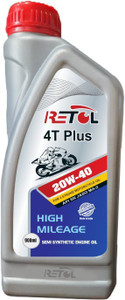 RETOL 20W-40 SN RETOL 20W-40 SN Full-Synthetic Engine Oil Price in ...