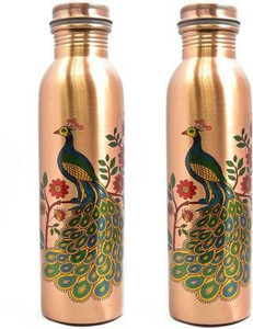 Radha copper bottle (pack of 2) 1000 ml Bottle - Buy Radha copper ...