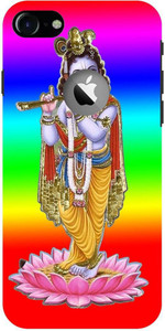 UMPRINT Back Cover for Iphone 8 Logo Cut/MQ6M2HN/A Lord Krishna Krishan ...