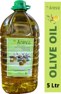AREVA Extra Virgin Olive Oil 5 Ltr Olive Oil PET Bottle Price in India ...