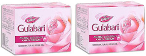 Dabur Gulabari moisturising cold cream with natural rose oil pack of 2 ...