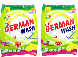 WESFRA GERMAN WASH Extra Power Detergent Powder 4 kg Price in India ...