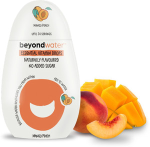Beyond water Water Enhancer for Infusing your Drinks (Mango Peach Pack ...